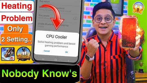 How to Fix Android Phone Heating Problem Permanently | Powerful CPU Cooler Free Fire PUBG Player ...
