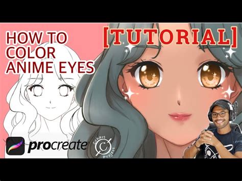 Anime Eye Coloring Tutorial