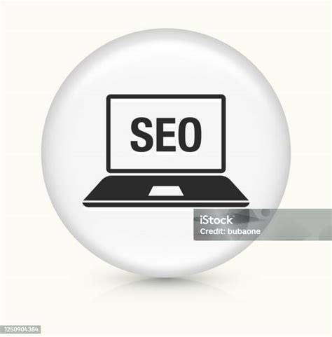 검색 엔진 최적화 아이콘이 있는 랩톱 컴퓨터 개념 기호에 대한 스톡 벡터 아트 및 기타 이미지 개념 기호 검색 엔진