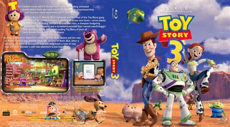 Toy Story 3 Movie Blu Ray Custom Covers Toystory3brcl