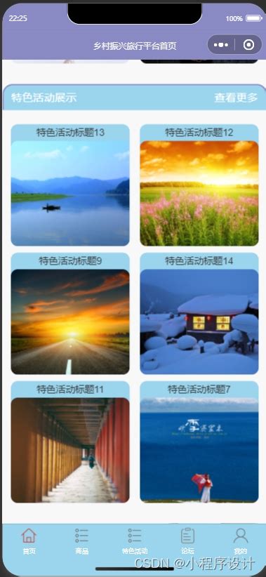 【2024】基于springboot的乡村振兴小程序设计与实现（源码文档指导）乡村小程序模板 Csdn博客