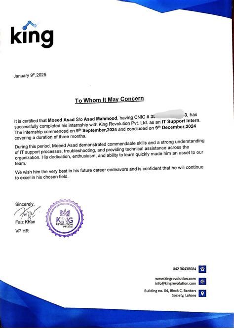 Itsupport Internship Professionalgrowth Gratitude Moeed Asad 13