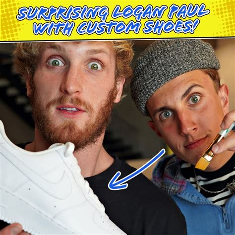 Customizing Air Force 1s For Logan Paul 👟 Customizing Air Force 1s For Logan Paul 👟 By Marko