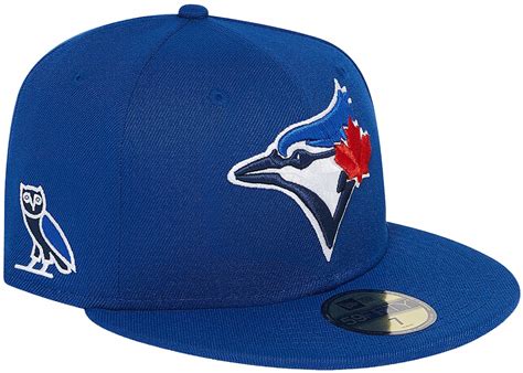 Ovo X Mlb Toronto Blue Jays New Era Ss24 Hat Blue Mens Ss24 Us