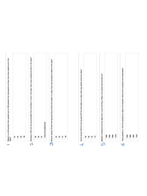 Test 1 Ranking Test Part 1 Pdf