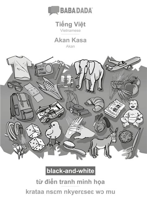 Babadada Black And White Ting Vit Akan Kasa T In Tranh Minh H