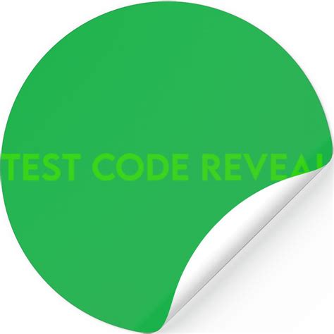 Test Code Reveal