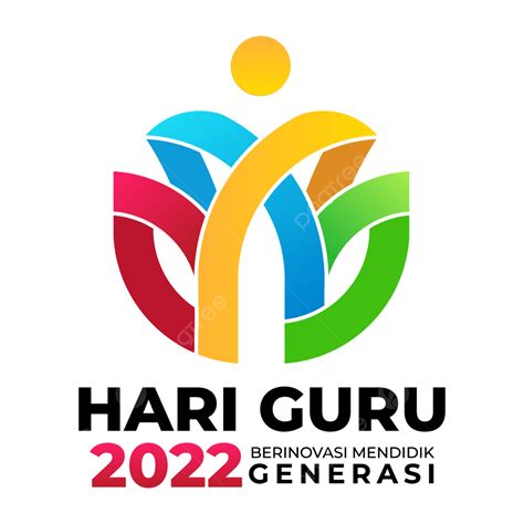 Gambar Logo Kementerian Agama Hari Guru Nasional 2022 Logo Hari Guru