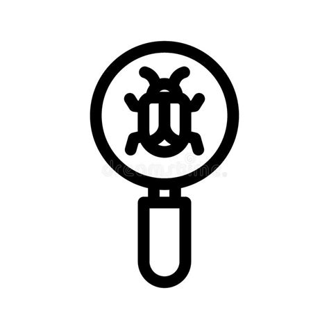 Nano Robot Icon Vector Symbol Design Illustration Stock Vector
