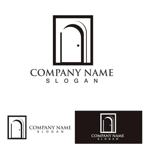 Premium Vector Door Logo And Symbol Vector
