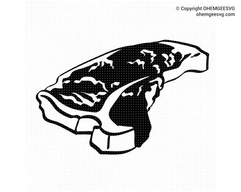 Steak Svg T Bone Steak Png Steak Clipart Meat Lover Dxf Etsy