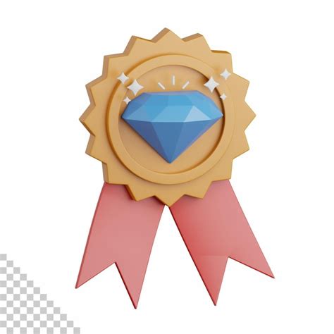Premium Psd D Rendering Quality Premium Badge Isolated Useful For