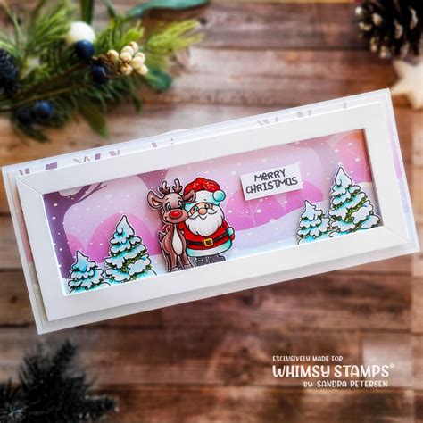 Santas Magic Clear Stamps Whimsy Stamps