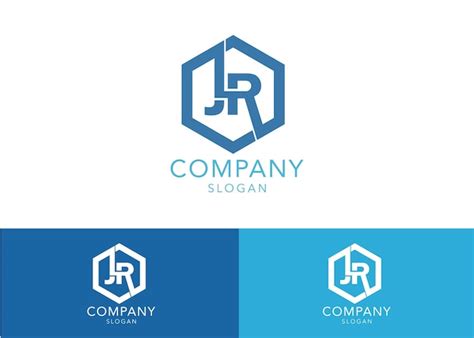 Premium Vector Modern Monogram Initial Letter Jp Logo Design Template
