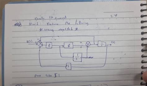 Solved Dueto 17 Anoust Ger Hw1 Reduce The Follwing Using