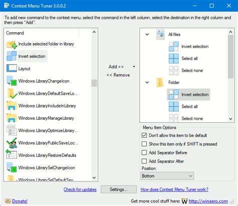 Add Select Context Menu In Windows