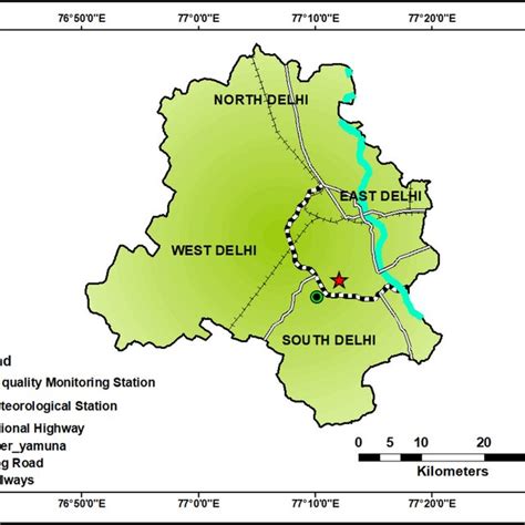 Air Quality Monitoring And Meteorological Stations Download Scientific Diagram
