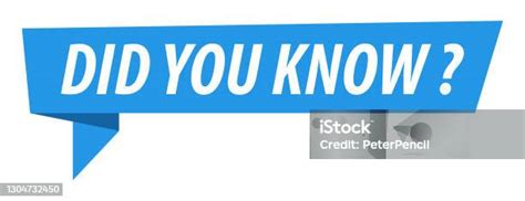 알고 계셨나요 배너 음성 거품 라벨 리본 템플릿 벡터 스톡 일러스트레이션 알고 있었습니까에 대한 스톡 벡터 아트 및 기타 이미지 알고 있었습니까 수평 구성 대화