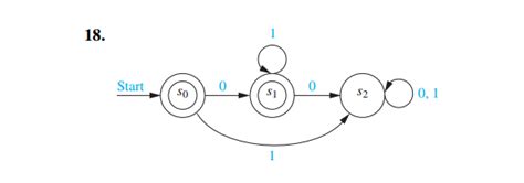 Discrete Mathematics Find The Language Recognized By The Given