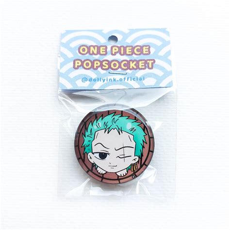 Popsocket One Piece โดย Dollyink Unit Popsocket Op Phone Grip One