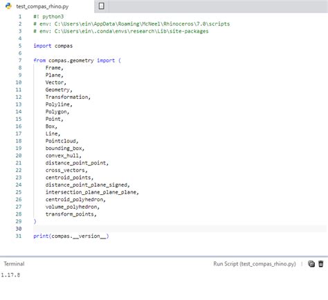 Rhinocode And Python Modules That Are In Development Rhino Developer