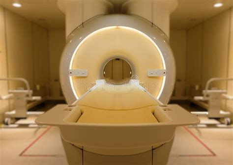 Mri Scanner Or Magnetic Resonance Imaging Scanner Machine In Hospital