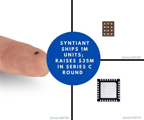 syntiant corp on linkedin syntiant surpasses 1 million units shipped