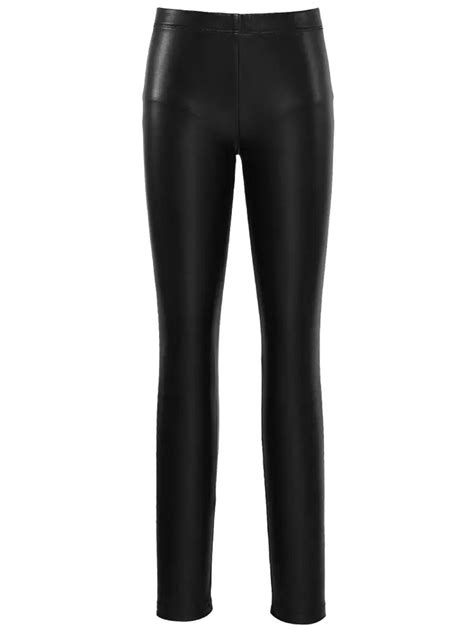 Girls Pull On Faux Leather Leggings Livie James Boutique
