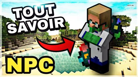 TOUT SAVOIR SUR LES NPC PNJ Minecraft Bedrock Edition MCPE YouTube