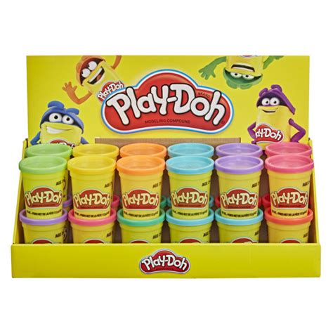 Play Doh Single Can Assorted 5 Cans In A Pack Assorted Ages 3