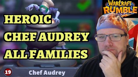 HEROIC Chef Audrey Lordaeron Campaign Guide Warcraft Rumble YouTube