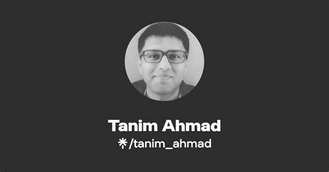 Tanim Ahmad Twitter Instagram Linktree