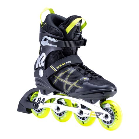 Ролики K2 F.I.T. 84 Pro - 2021 Black/Lime - Купить с доставкой по ...