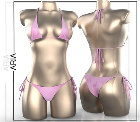 Second Life Marketplace Pink Bikini