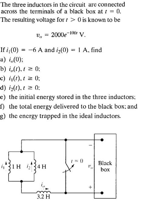 Solved The Three Inductors In The Circuit Are Connected Chegg Com