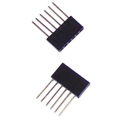 arduino 1x6 male female header strip 2 pcs