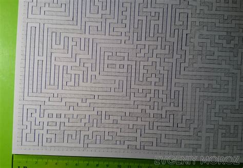 Labyrinth Ballpoint Pen Drawing By Evgeniymoroz On Deviantart