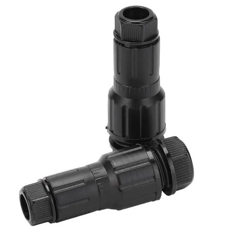 EJ life Connecteurs de fil basse tension en laiton nylon 2 pièces