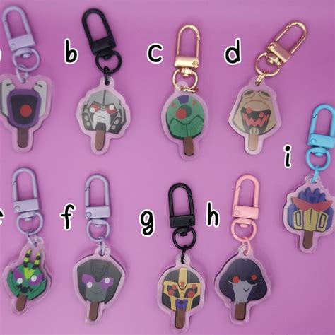 Popsicle Keychain Etsy