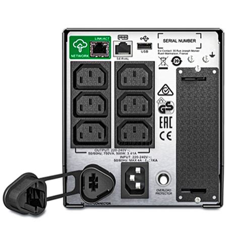 APC Smart UPS Line Interactive VA W Tower V X IEC C Outlets UPS SMT IC
