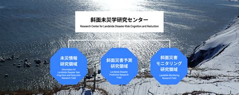 センター概要 京都大学防災研究所 斜面未災学研究センター