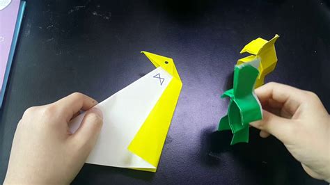 코끼리 아저씨의 종이접기 펭귄 접는 방법 아주 쉬움 Youtube