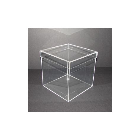 Boite Cubique En Plexiglass