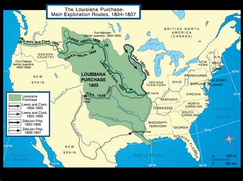 Outline Map Of The Louisiana Purchase
