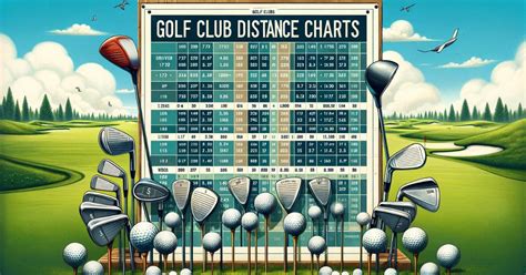Golf Club Distance Chart A Guide To Better Average Distance