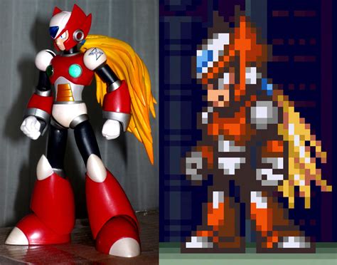 Zero V1 D Arts Zero Mmx1 Sprite Comparison By Marioscmx On Deviantart