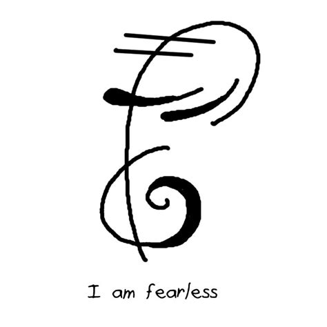 Fearless Symbol Tattoo