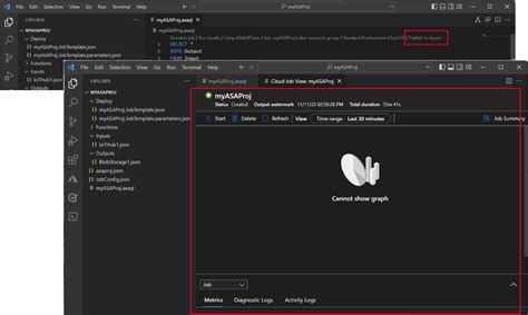 Visual Studio Code を使用して Stream Analytics ジョブを作成する Azure Stream Analytics Microsoft Learn