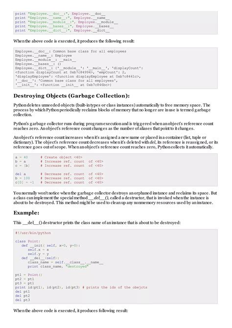 python classes objects pdf