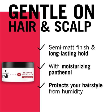 Schwarzkopf Taft Texture Styling Paste For Flexible Hold Notinoie